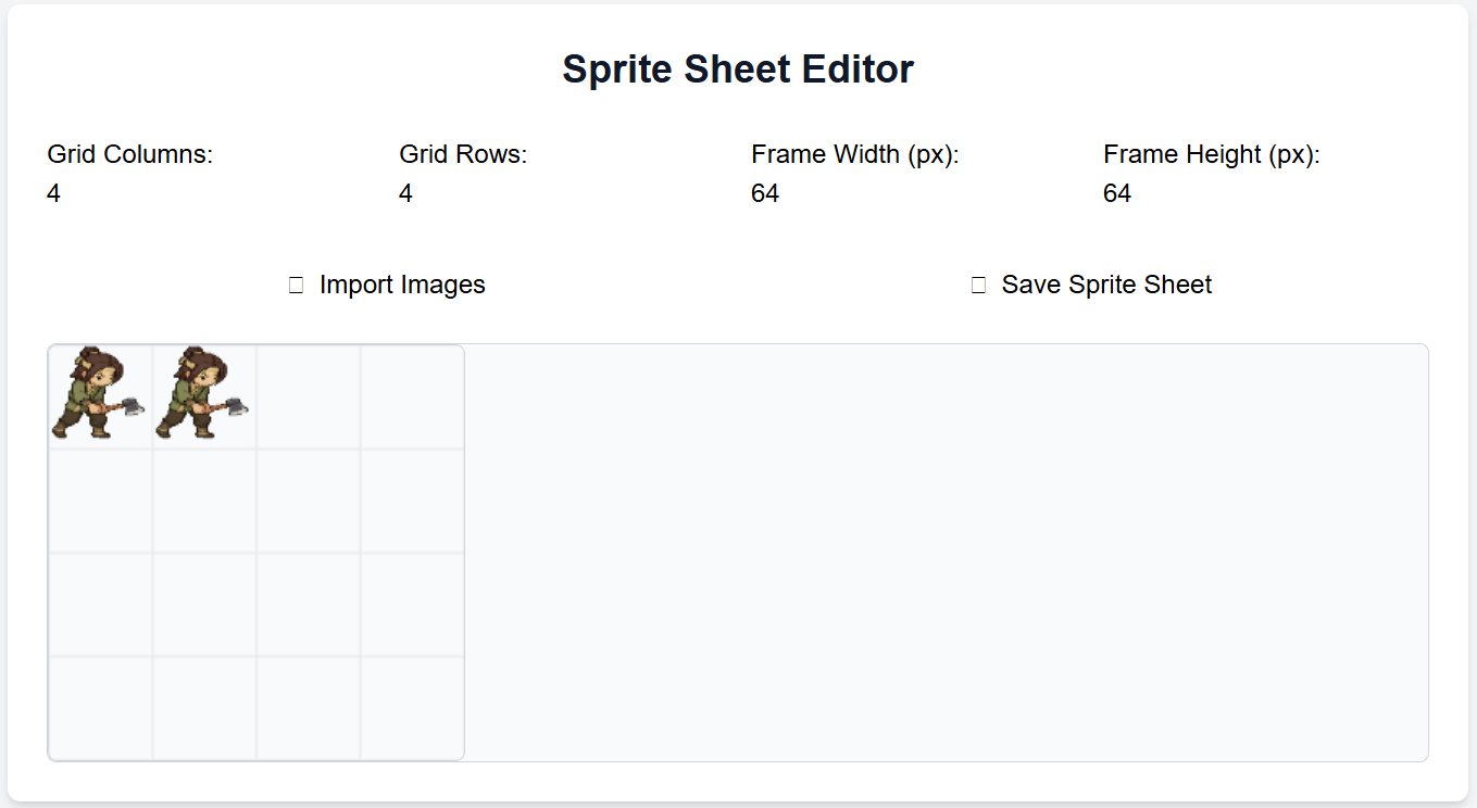 GitHub - grantchen08/html-sprite-sheet-editor: A simple, browser-based tool to create sprite ...